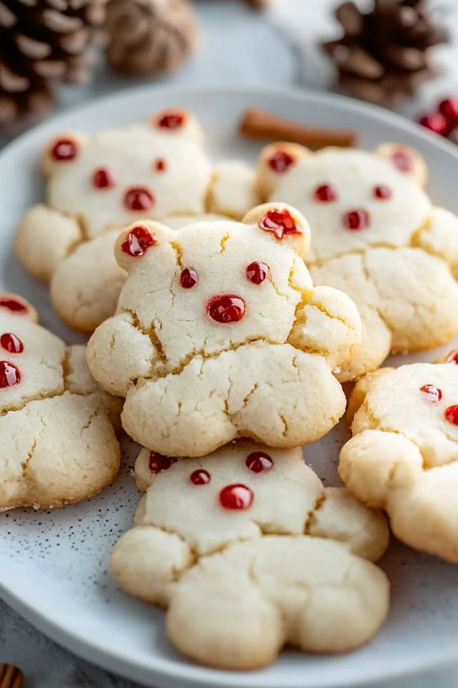 Polar Bear Cookies Recipe: Adorable & Easy - Family Recipes