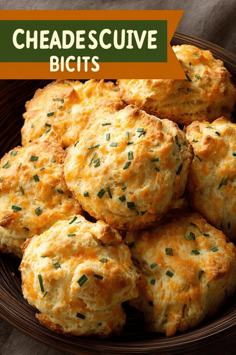 Cheddar Chive Drop Biscuits Recipe for Savory Snacks