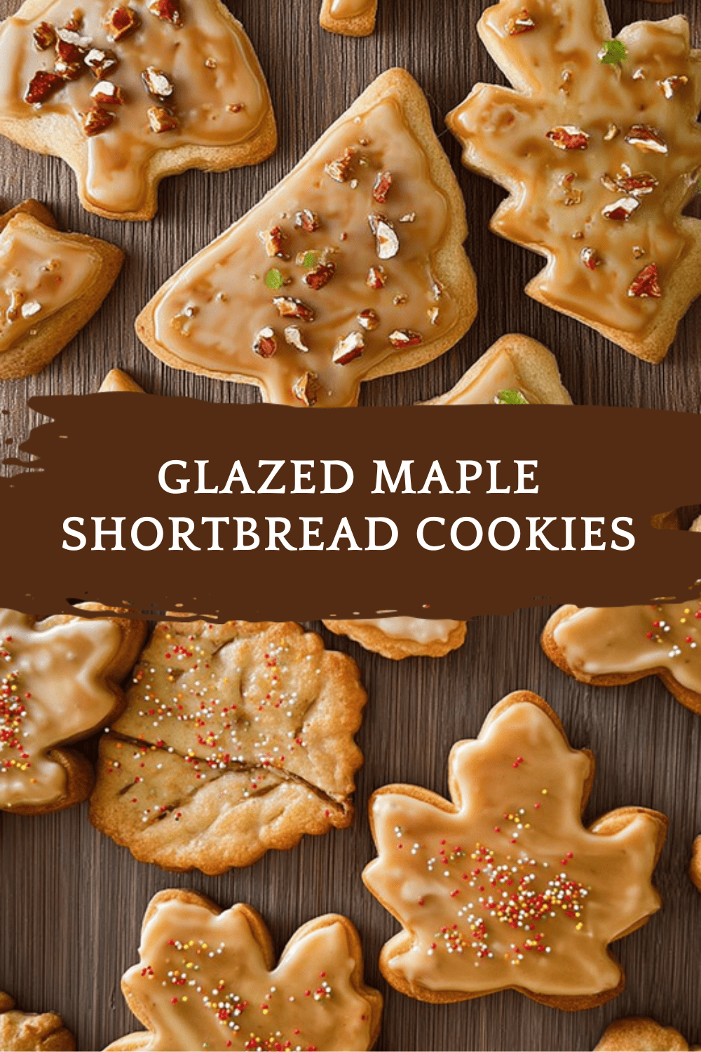 Glazed Maple Shortbread Cookies Recipe For Sweet Treats