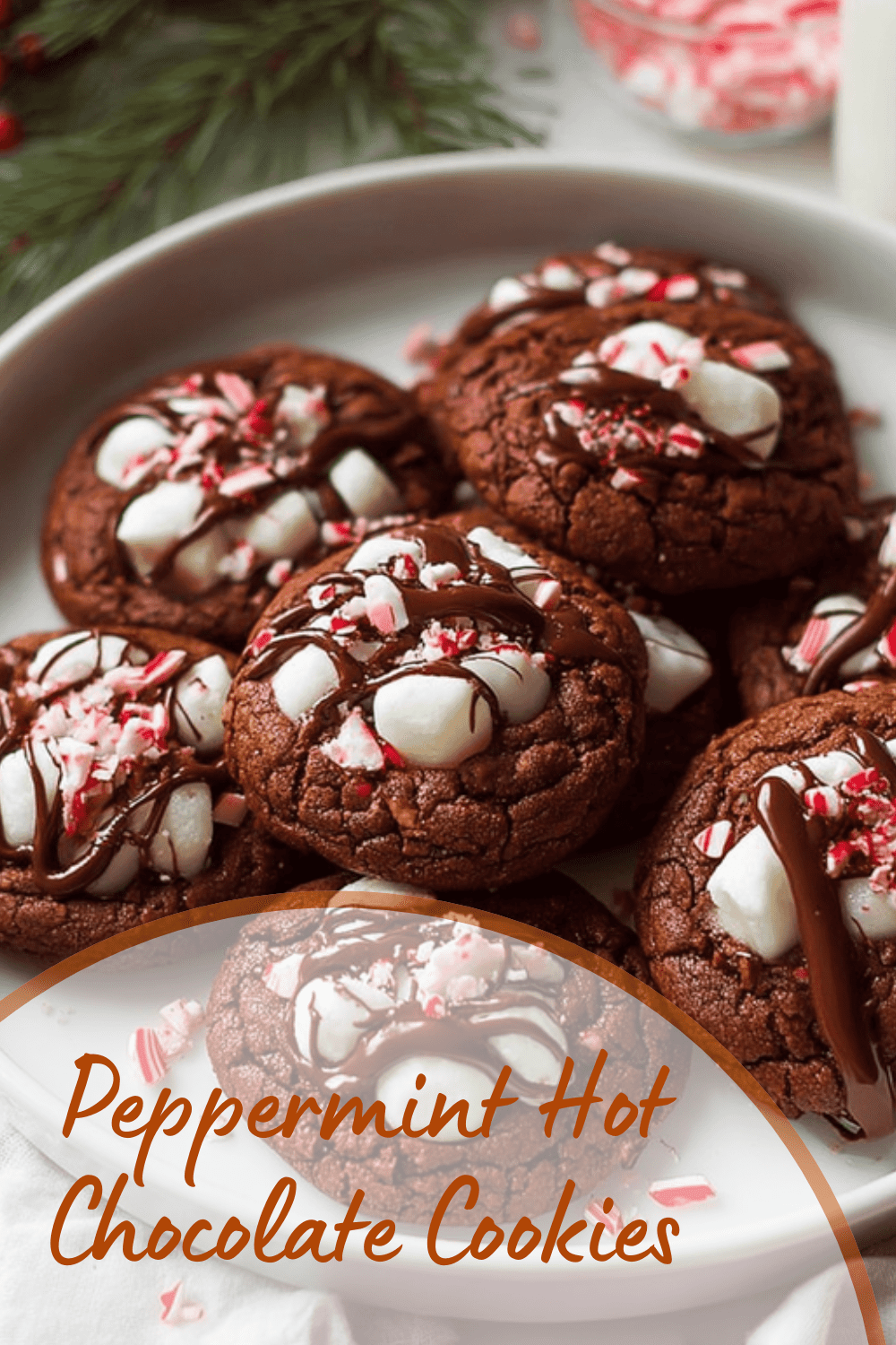 Peppermint Hot Chocolate Cookies Recipe With Rich Cocoa Flavor