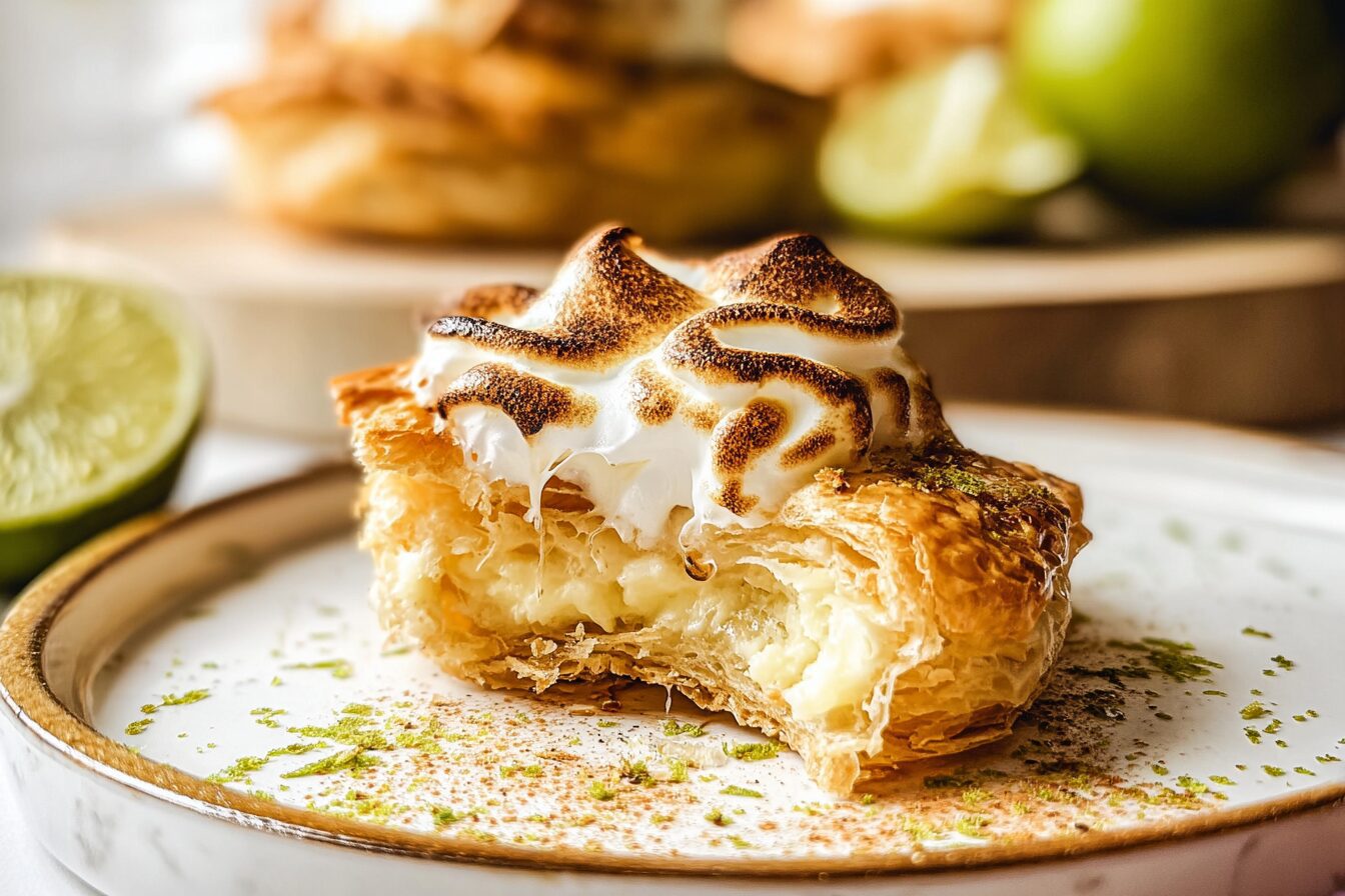 Key Lime Puff Pastry Recipe With Zesty Citrus And Flaky Crust