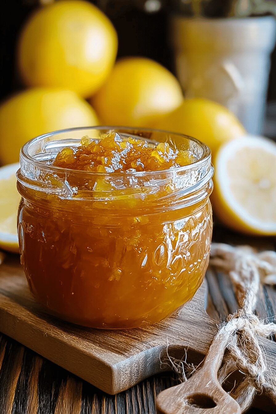 Lemon Jam Recipe for Fresh Zesty Flavor in Minutes