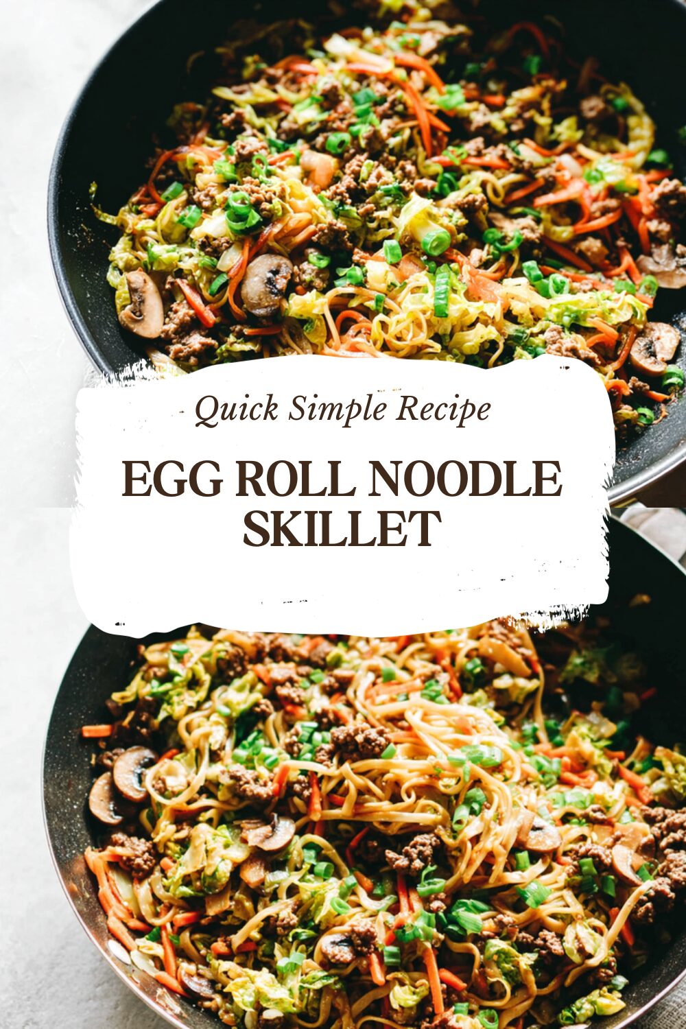Egg Roll Noodle Skillet: Fast 30-Minute Dinner