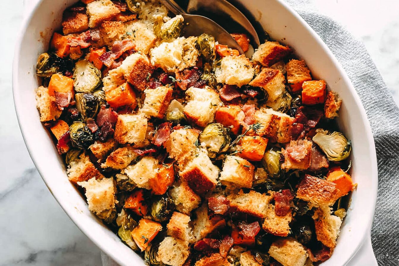 Best Roasted Autumn Vegetable Stuffing Recipe