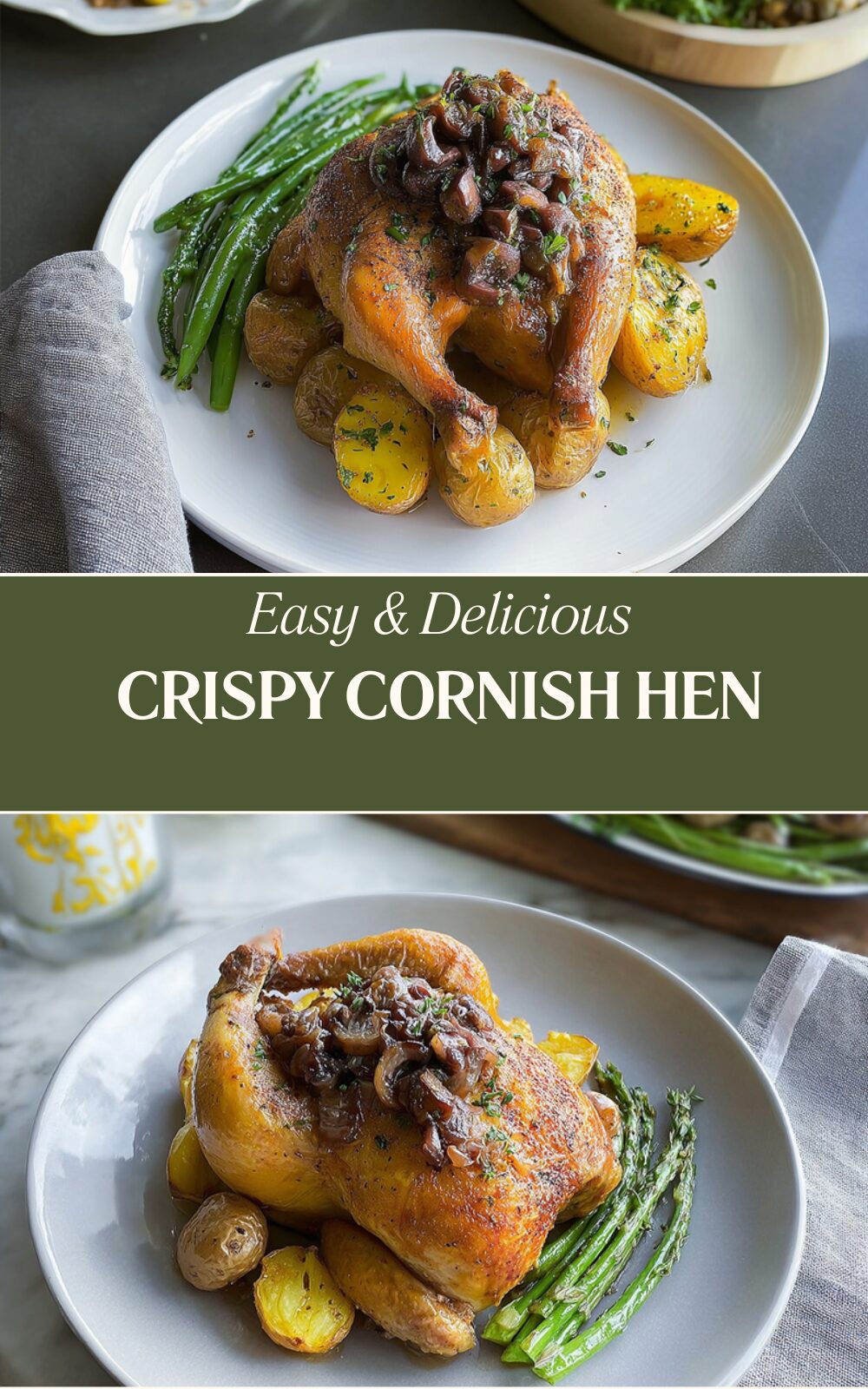 Crispy Cornish Hen Recipe With Juicy Flavor and Perfect Skin