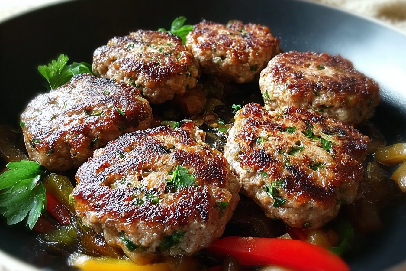 Herb Beef Patties Recipe With Fresh Herbs And Easy Seasoning