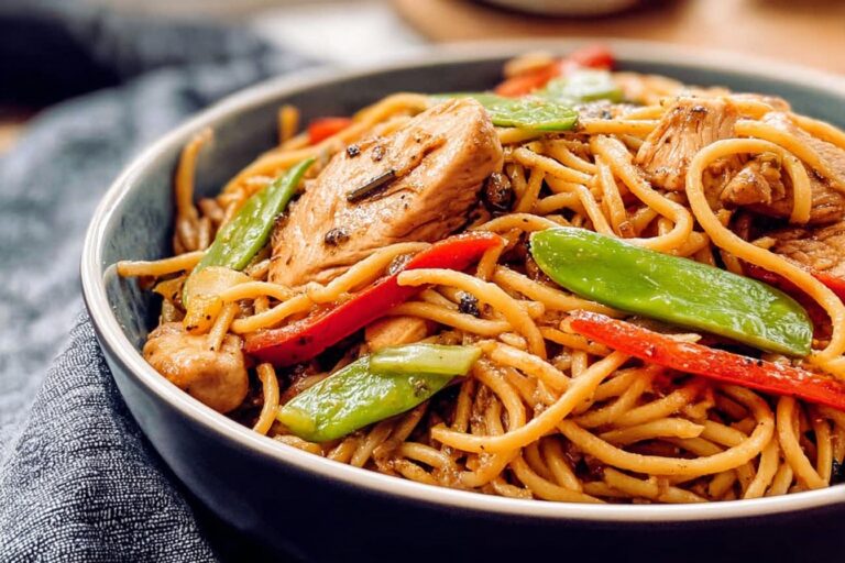 Chicken Lo Mein: Authentic Restaurant Style Recipe
