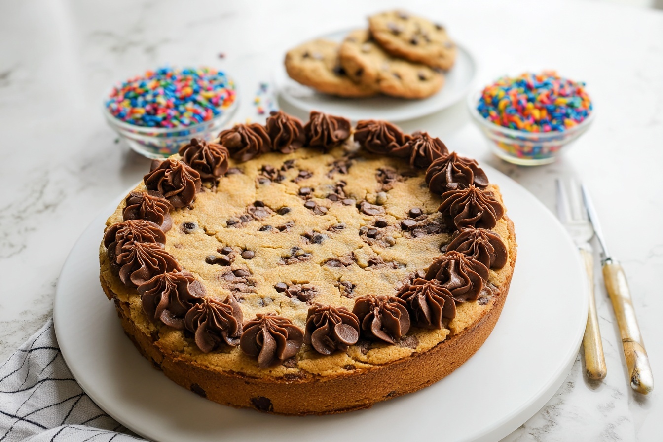 Cookie Cake: Easy Homemade Recipe in 5 Steps