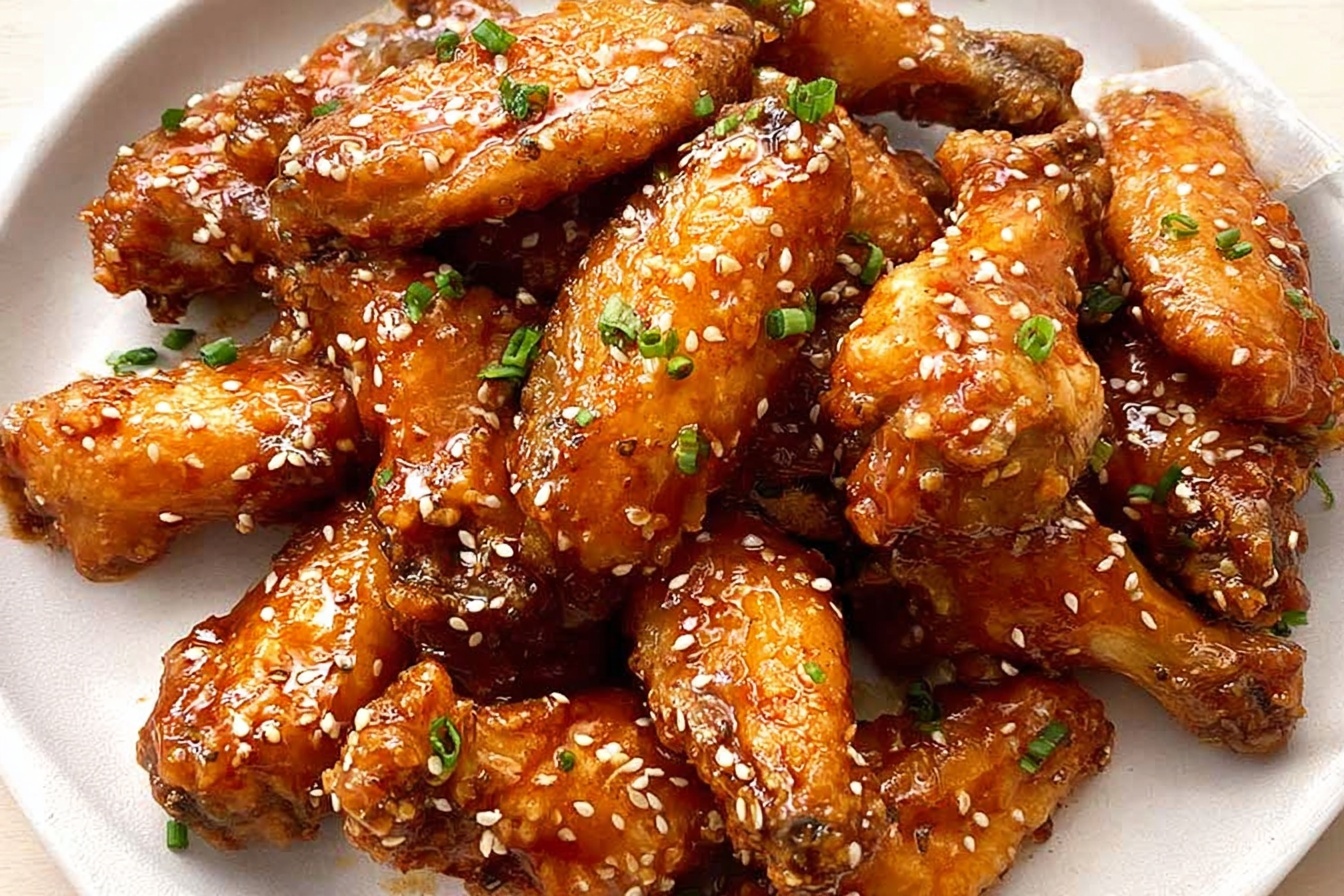 Super Easy Homemade Honey Garlic Chicken Wings Recipe