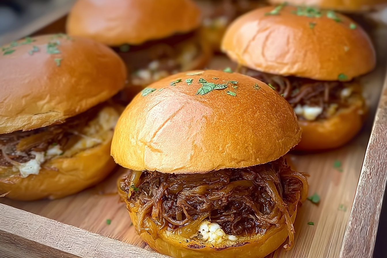 Pulled Beef Sliders Recipe: Easy for Game Day Parties
