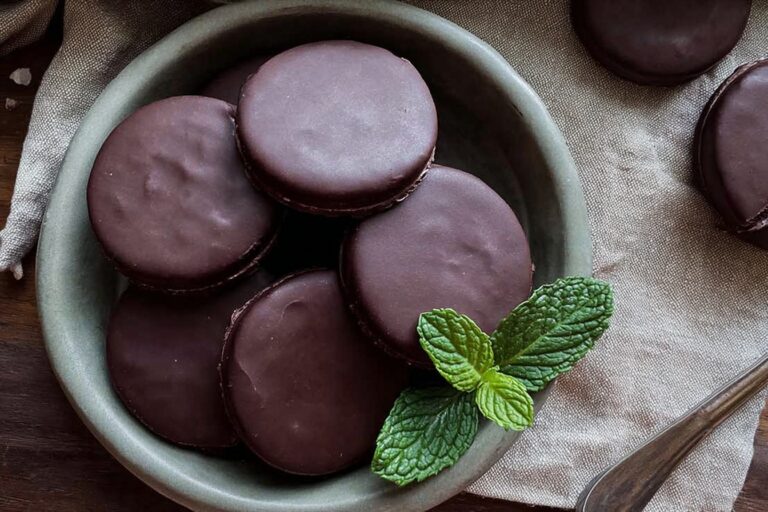Homemade Thin Mints Girl Scout Cookies Copycat Recipe