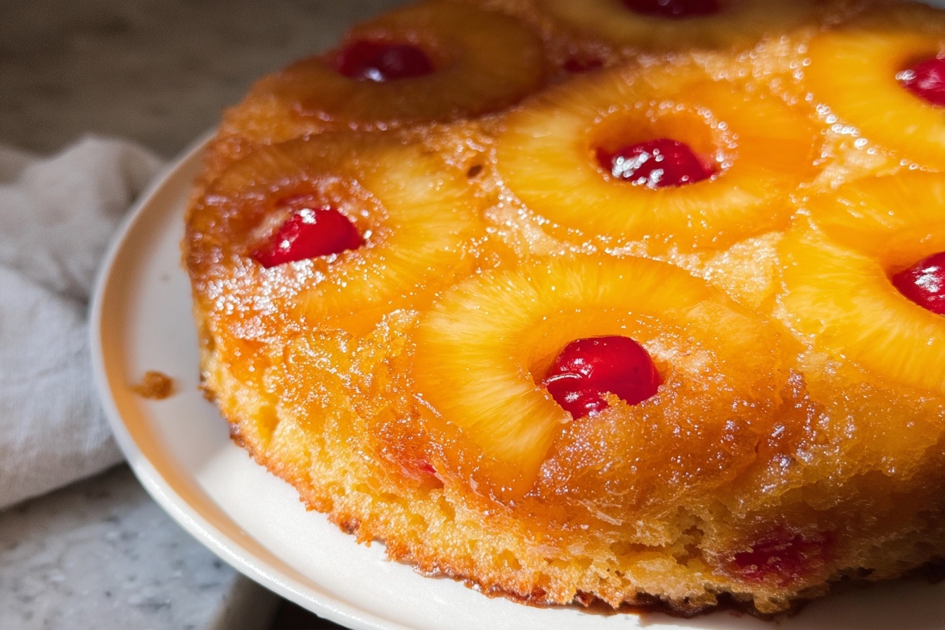 Moist Pineapple Upside Down Cake Recipe From Scratch